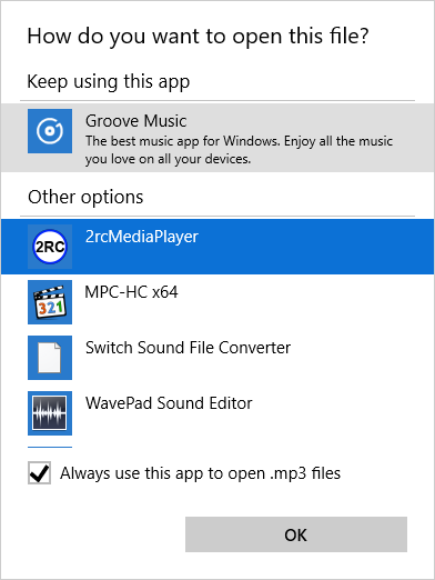 2RC Software | Media Player User Guide